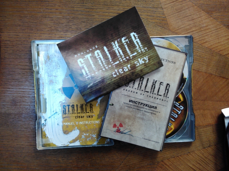 Stalker Clear Sky pour PC. Édition limitée DVD-Rom en boîtier ...