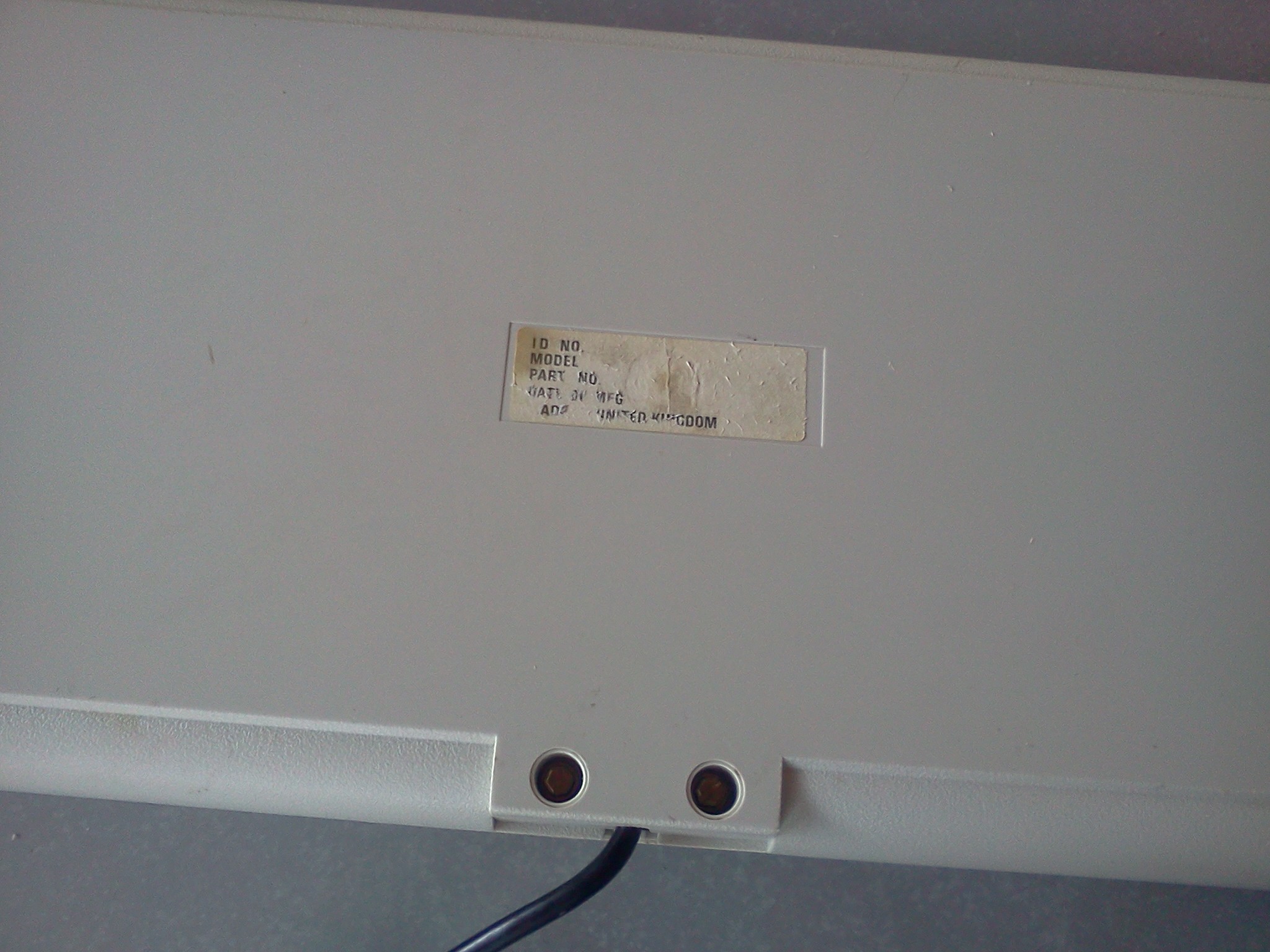 IBM PC AT 84 key Model F AZERTY keyboard (clavier IBM modèle F Azerty ...