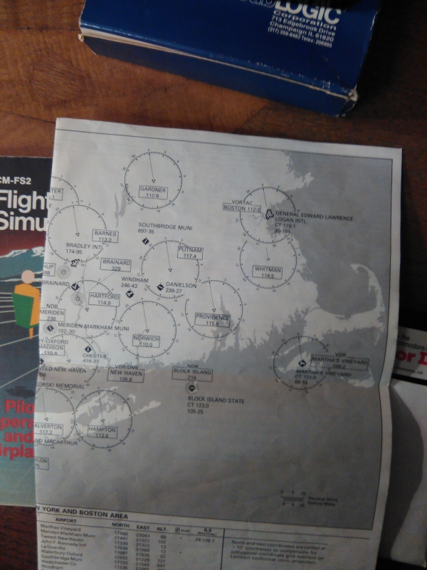 Flight Simulator II de SubLOGIC (1984) disquette pour Commodore 64 ...