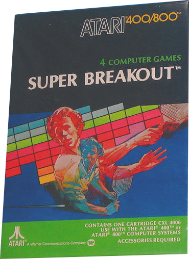 Super Breakout pour Atari 400/800/1200 XL/XE (version cartouche de 1979, parfaitement neuf ...